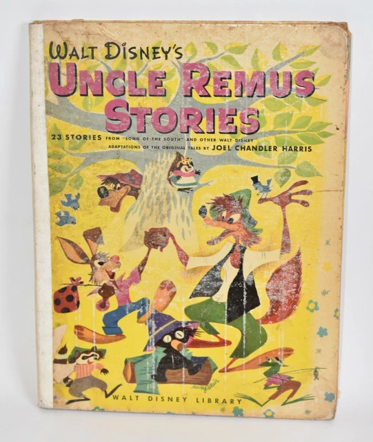 CHILDREN BOOK: WALT DISNEY UNCLE REMUS STORIES * 1947 GOLDEN BOOK HC ...