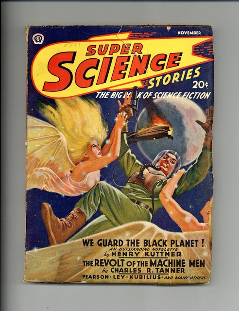 SUPER SCIENCE STORIES Pulp Nov 1942 Vol. 4 #2 VG £73.95 - PicClick UK