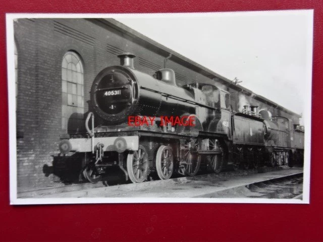 PHOTO LMS Class 2P Loco No 40531 At Derby 1954 £2.00 - PicClick UK