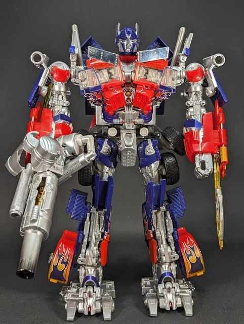 TRANSFORMERS REVENGE OF The Fallen Buster Optimus Prime KO completo ...