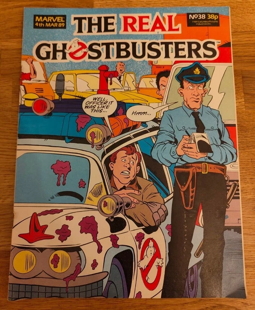 COMIC - CLASSIC Marvel UK The Real Ghostbusters No #38 4th March 1989 £ ...