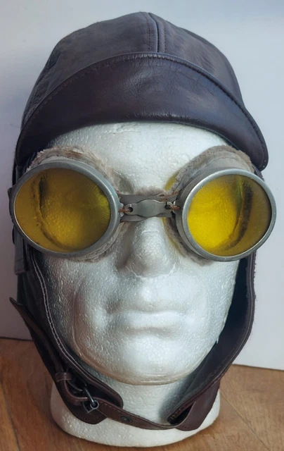 BRITISH MILITARY GOGGLES - Ww2 Dispatch Riders, Tank Crew, Possibly Rfc ...