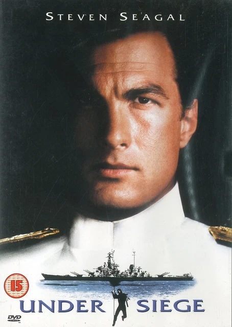 UNDER SIEGE (1992) DVD, Steven Seagal, Gary Busey, Tommy Lee Jones ...