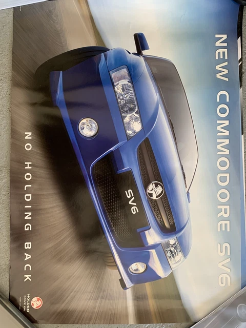 HOLDEN VZ SV6 Commodore launch Official Poster AD12175 Not BROCHURE $19 ...