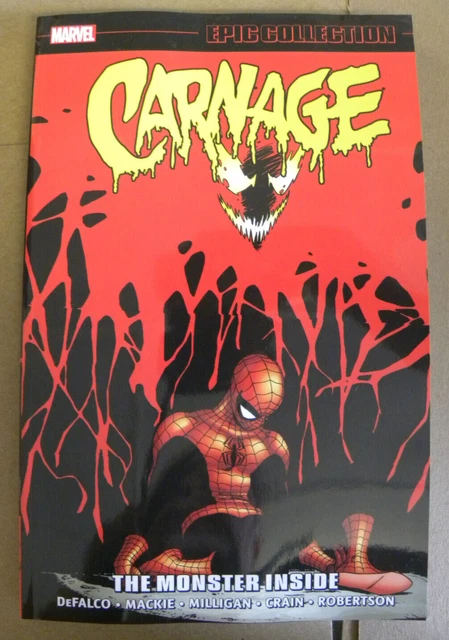 MARVEL EPIC COLLECTION 2024 CARNAGE THE MONSTER INSIDE tpb NEW reg $45 ...