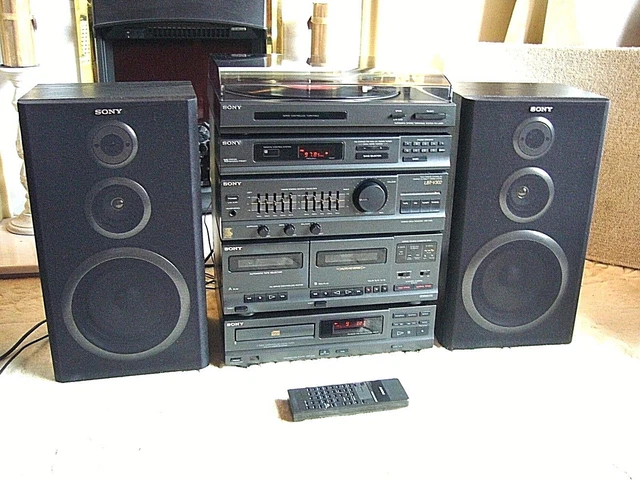 QUALITY SONY HI-FI System LBT-V302 CD Player/Tuner/Tape/Turntable ...