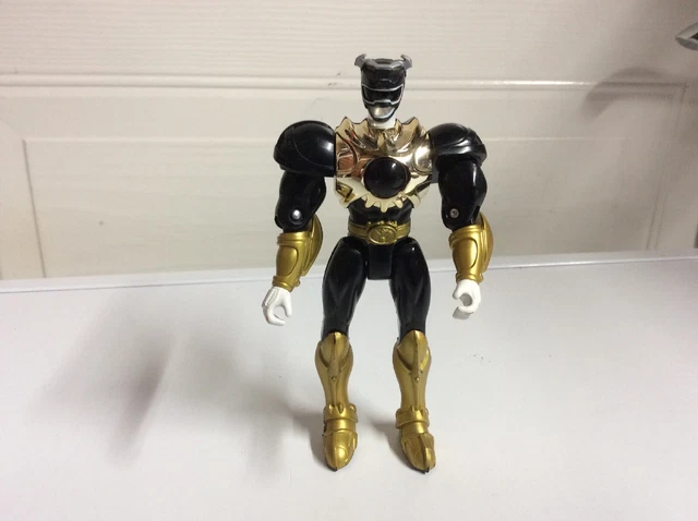 POWER RANGERS TIME force Battle Black Ranger Action Figure 2001 Bandai ...