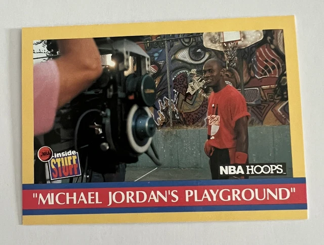1990-1991 NBA HOOPS Michael Jordan "Michael Jordan's Playground" Carte ...
