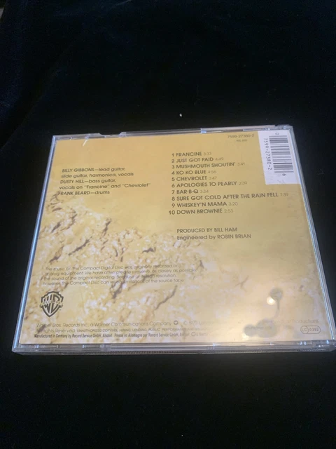 Zz Top Rio Grande Mud 1994 £300 Picclick Uk