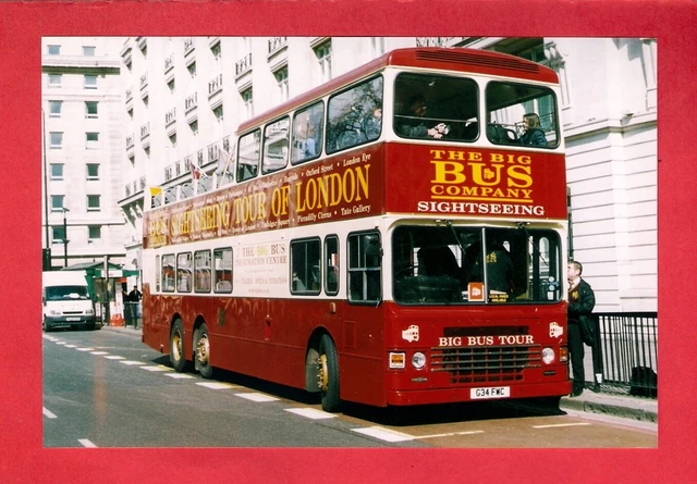 LONDON PHOTO ~ Big Bus Company G34FWC - 1989 Dennis Condor ex Hong Kong ...