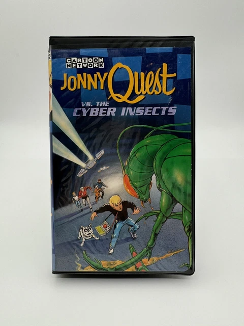 JONNY QUEST VS the Cyber Insects - VHS Tape 1996 - Clamshell Cartoon ...