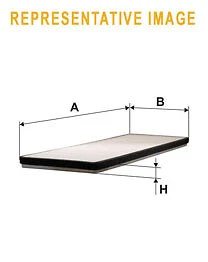 FILTRE À POLLEN à air d'habitacle de voiture Wix WP2082 - remplace ...