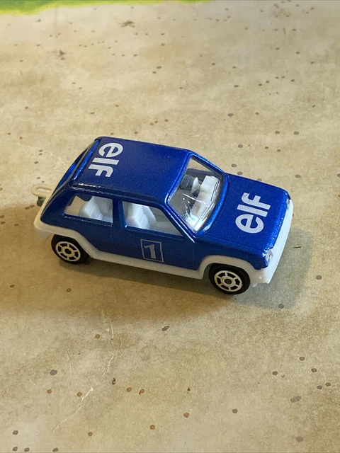 VOITURE MAJORETTE RENAULT 5 - R5 Supercinq GT - Turbo Elf Ech 1:51 EUR ...