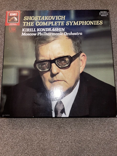 SHOSTAKOVICH - THE Complete Symphonies - Kirill Kondrashin - 12 Lp Box - Rare EUR 328,31 ...