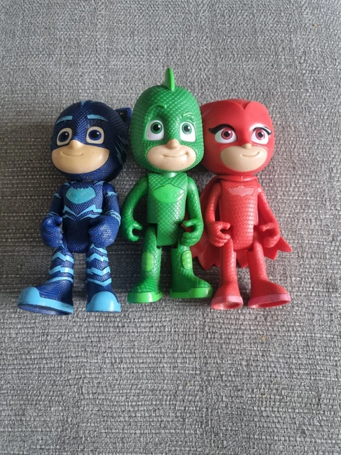 Pj Masks 6and Talking Figure Bundle Gekko Owlette And Catboy £800 8112