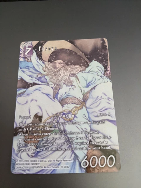 FUSOYA 9-094L OPUS IX Full Art legend Final Fantasy TCG FFTCG $9.99 - PicClick CA