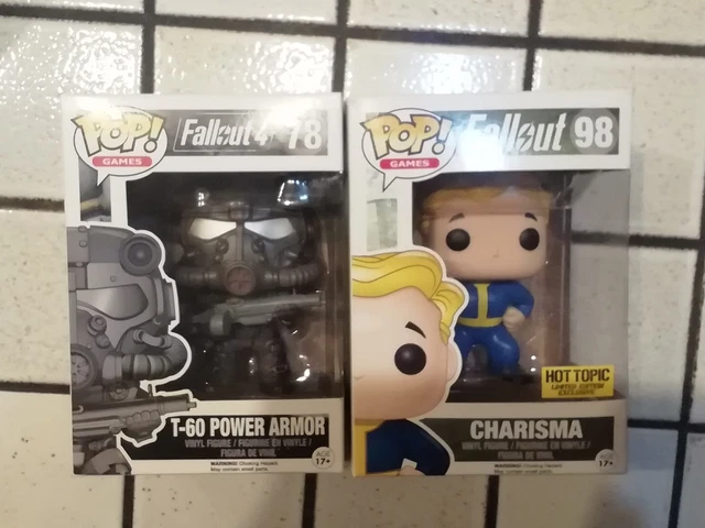 FALLOUT FUNKO POP Charisma And T-60 Power Armour EUR 50,00 - PicClick FR