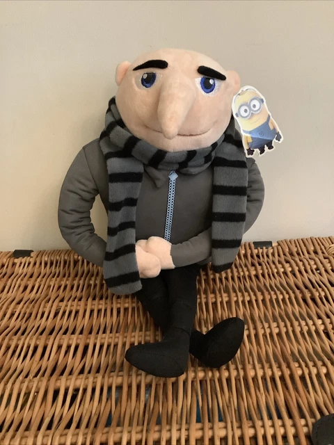 DESPICABLE ME 2 GRU Plush Soft Toy UNIVERSAL STUDIOS Rare Tags Minions ...