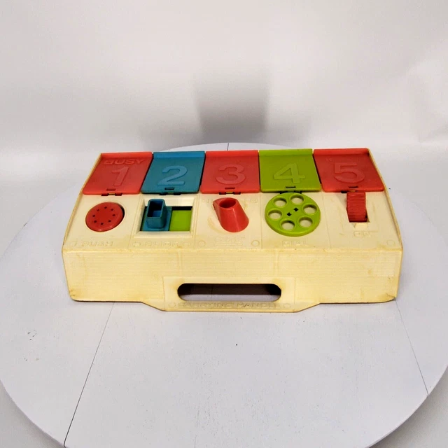 VINTAGE BUSY POPPIN Pals Disney Preschool Toy Dexterity Mickey Gabriel ...