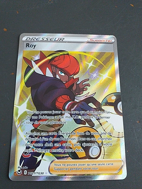 CARTE POKÉMON ROY TG27/TG30 EB12 Epée & Bouclier Tempête Argentée FR ...