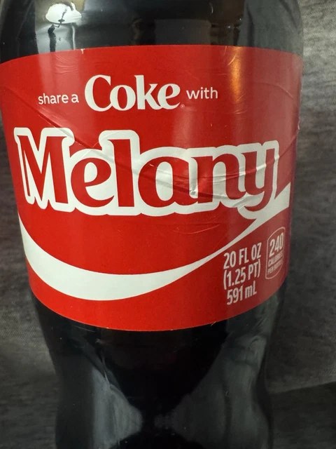 SHARE A COKE with Melany 2025 Personalized Gift Coca~Cola Bottle 20oz ...
