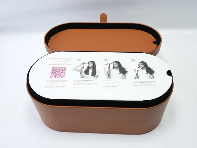 DYSON AIRWRAP HS01 Pink/Nickel Complete Multi Styler w/ Accessories ...