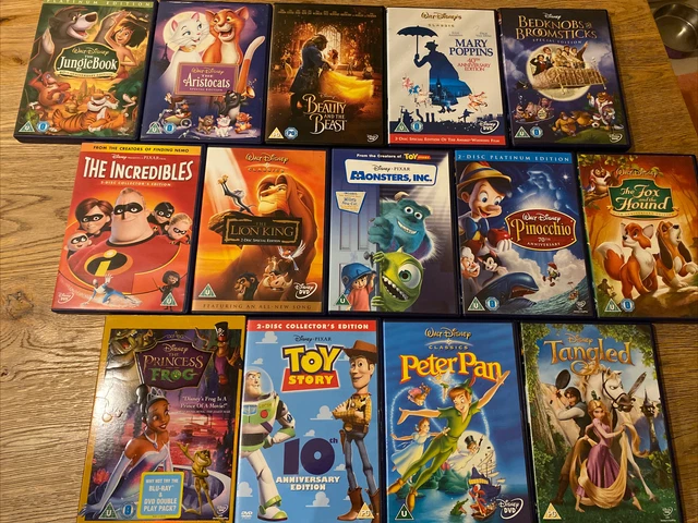 DISNEY DVD COLLECTION - Children's Films - 14 DVD Lot Bundle £6.99 ...