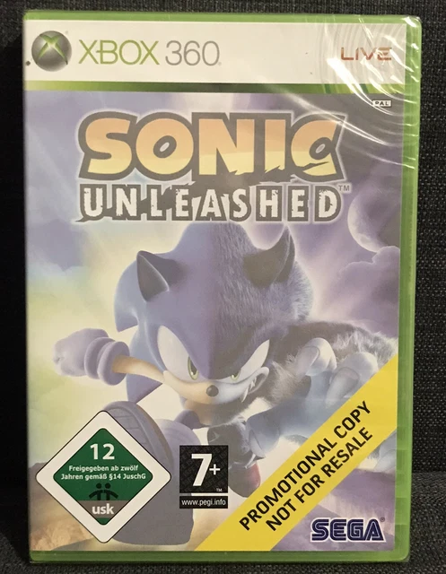 SONIC UNLEASHED XBOX 360 Sega- Promo Copy New and Sealed £50.00 ...