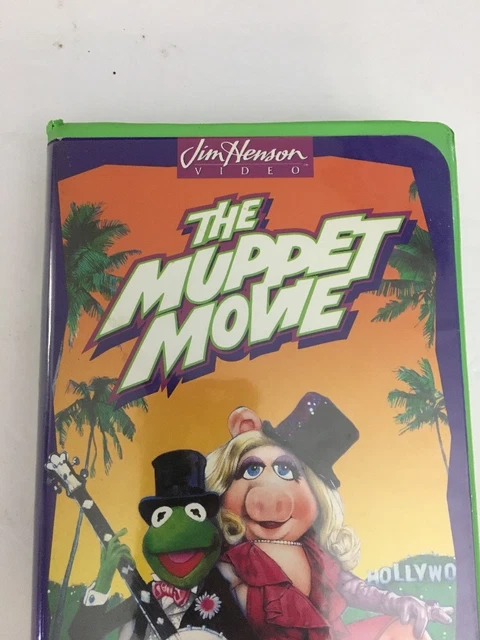 THE MUPPET MOVIE (VHS,1993)Jim Henson-TESTED-RARE VINTAGE COLLECTIBLE ...