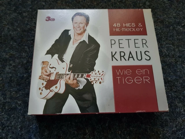PETER KRAUS - Wie ein Tiger 3 CD-Box/ Greatest Hits mit Hit-Medley EUR ...