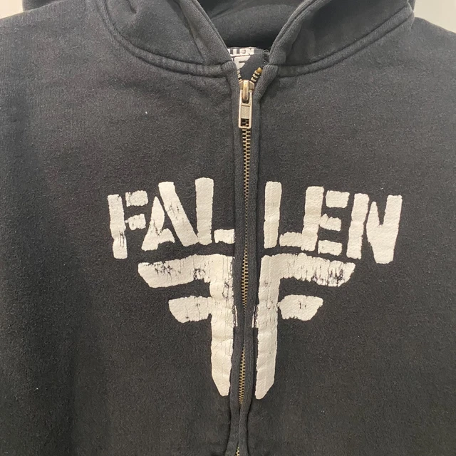 FALLEN SHOES SKATEBOARD Vintage Discontinued Women Sweater Small Black ...