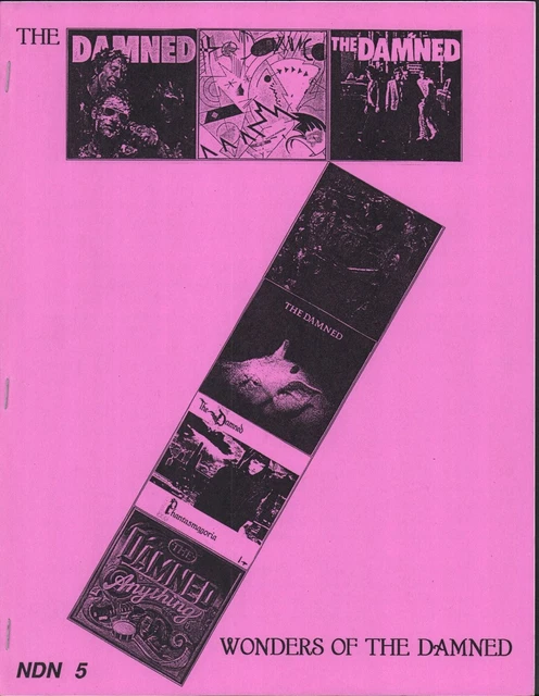 DAMNÉ 7 MERVEILLES Du Damné Fanzine USA Fanzine De Bruit Damné De 55 ...