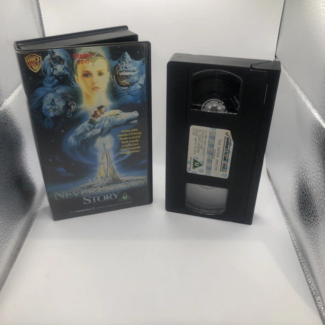 THE NEVER ENDING Story VHS Video - classic retro Warner Home 1984 rare edition £8.99 - PicClick UK