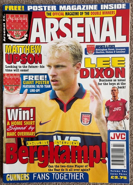 OFFICIAL ARSENAL FC Magazine Vol 2 Issue 3 - Dennis Bergamp Interview ...