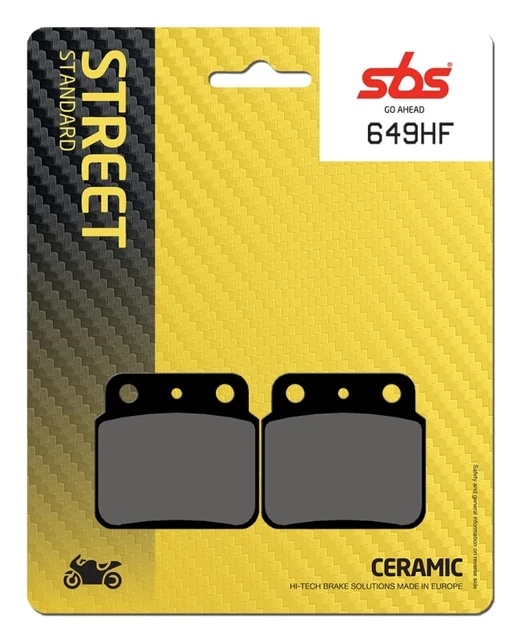 PLAQUETTE DE FREIN SBS p649-hf Moto Moteur Rechange Cyclomoteur Accessoires EUR 45,71 - PicClick FR