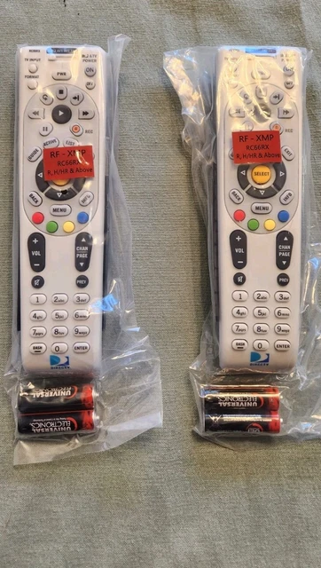 BRAND NEW UNIVERSAL DirecTV RC66RX IR/RF Remote Control AT&T Replaces ...
