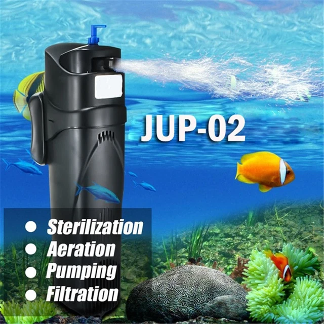 TANK WATER CYCLE Aquarium Filter Filtration Oxygen Pump UV Sterilizer ...