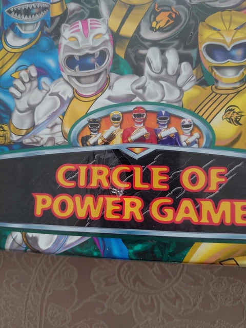 POWER RANGERS WILD Force Circle Of Power Game Fox Kids 2003 collectible ...