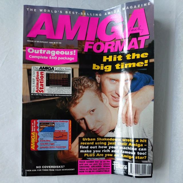 AMIGA FORMAT MAGAZINE - Issue 37, August 1992 £1.99 - PicClick UK