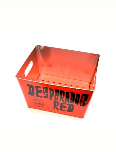 GRANDE VASQUE BAC seau à glaçon bière DSP desperados red neuf en métal ...
