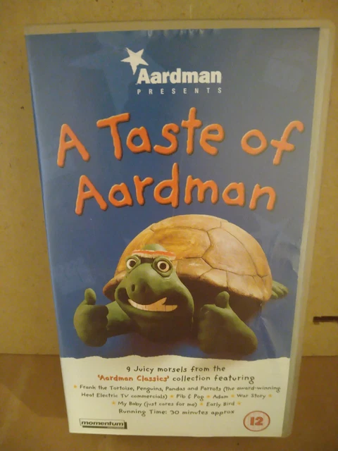 AARDMAN ANIMATION: A Taste Of Aardman VHS Video Tape (Certificate 12) £ ...