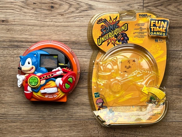 VINTAGE SONIC THE Hedgehog - Sonic Underground Tiger LCD Game Rare SEGA ...