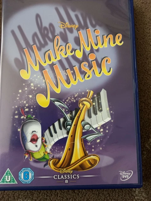 DISNEYS MAKE MINE Music Dvd Disney £7.99 - PicClick UK