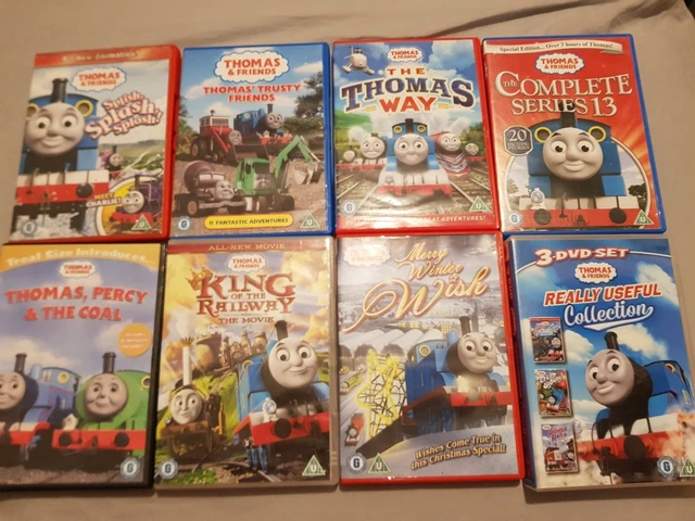 THOMAS & FRIENDS dvd bundle £20.00 - PicClick UK
