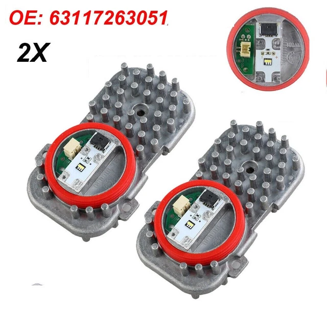 2X ANGEL EYES LED Headlight Ballast Module For BMW-6 F06 63117263051 ...