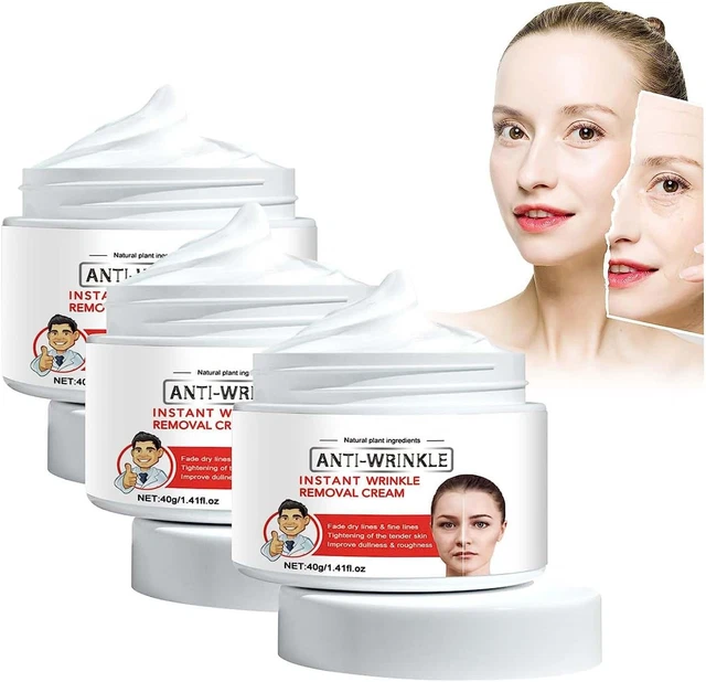 INSTANT WRINKLE REMOVAL Cream,Retinol anti Aging Wrinkle Removal Skin ...