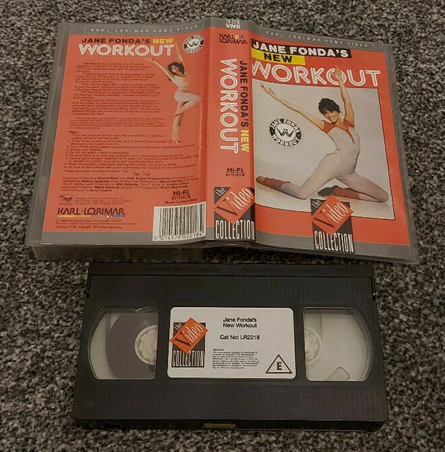 JANE FONDA'S NEW Workout Karl Lorimer Video Fitness Pal Vhs Video £5.43 ...