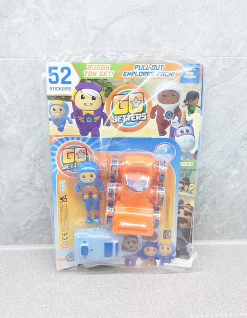 CBEEBIES MAGAZINE GO Jetters Toy Figure #80 Kyan & Buggy Set NEW £11.99 ...