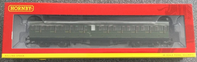 HORNBY R4720A OLIVE Green SR Ex LSWR Non-corridor 3rd Class Coach ‘364 ...