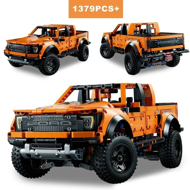 LEGO CAR MOC: 42126 Ford F-150 Raptor Building Kit 1379 Pcs $63.00 ...